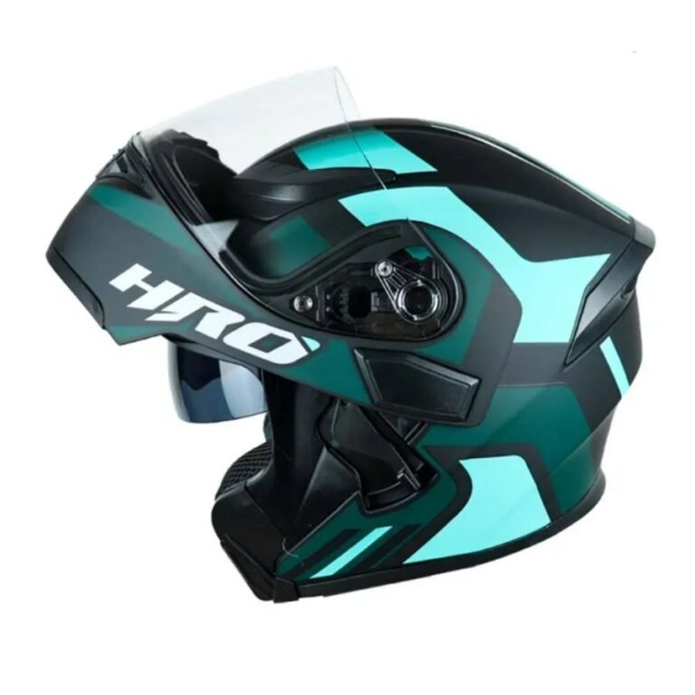 CASCO ABATIBLE HRO 3400DV FEITH NEGRO VERDE MATE – Cascos PB