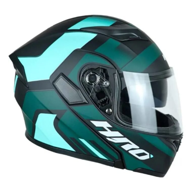 CASCO ABATIBLE HRO 3400DV FEITH NEGRO VERDE MATE – Cascos PB
