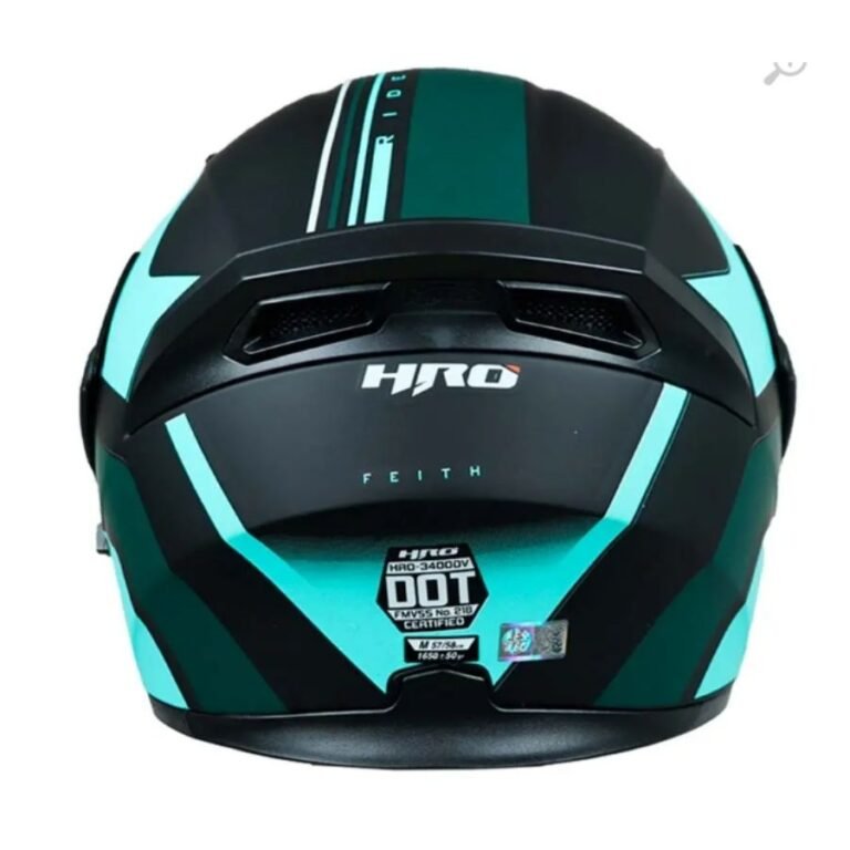 CASCO ABATIBLE HRO 3400DV FEITH NEGRO VERDE MATE – Cascos PB