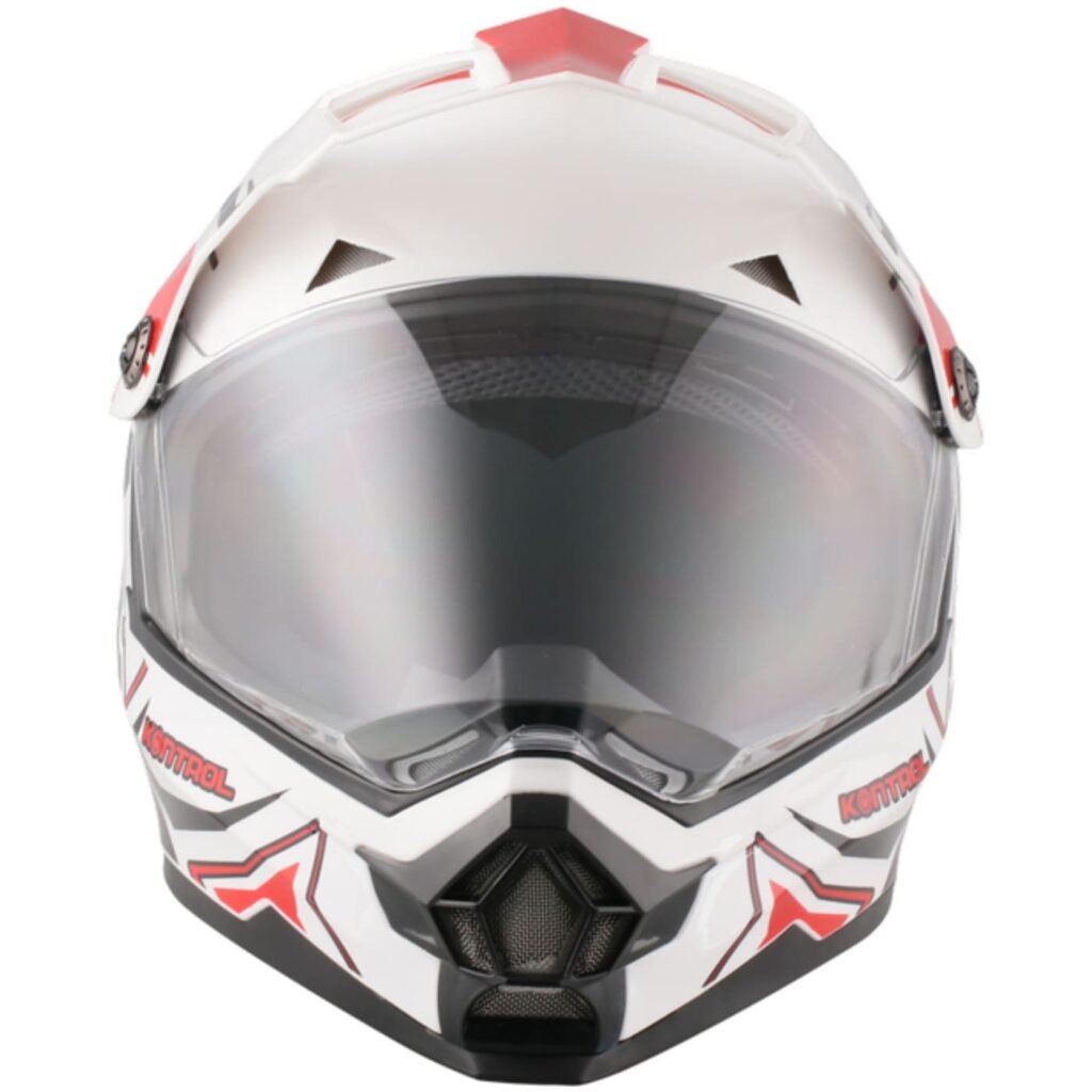 CASCO MULTIPROPOSITO KONTROL 819-6 HUNTER BLANCO BRILLO – Cascos PB