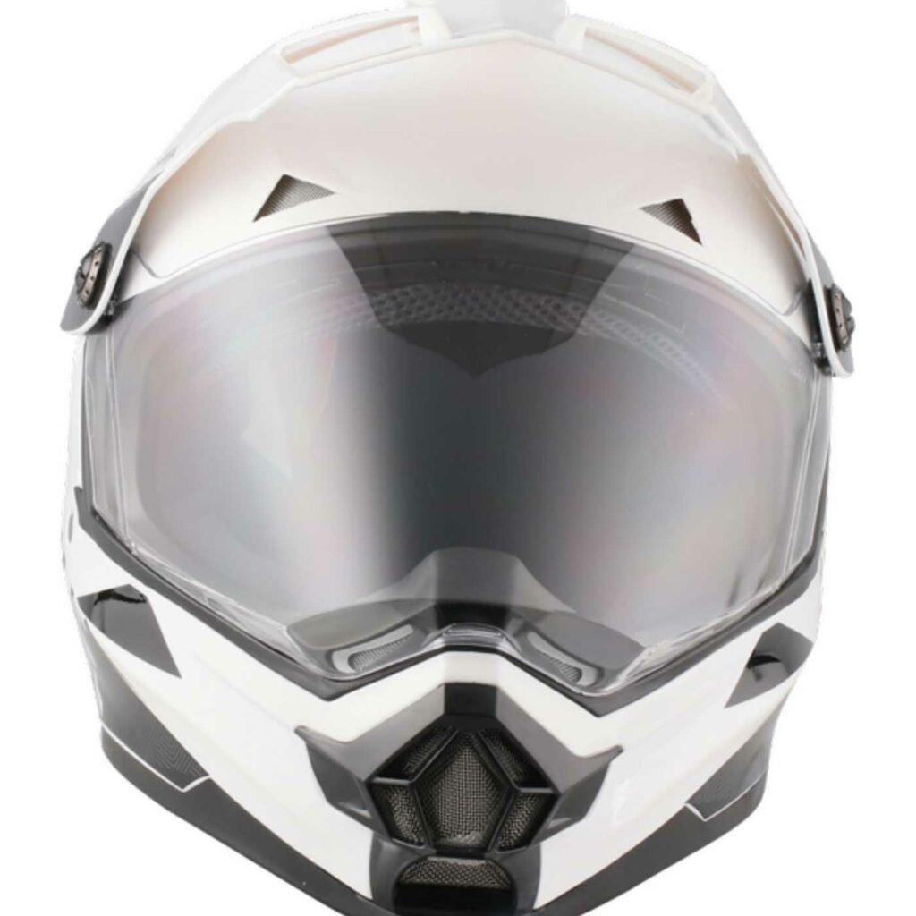 CASCO MULTIPROPOSITO KONTROL 819-6 BARRICADE BLANCO BRILLO – Cascos PB