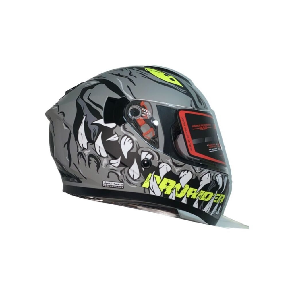 CASCO INTEGRAL PRO RIDER 730 LIZARD GRIS AMARILLO MATE – Cascos PB