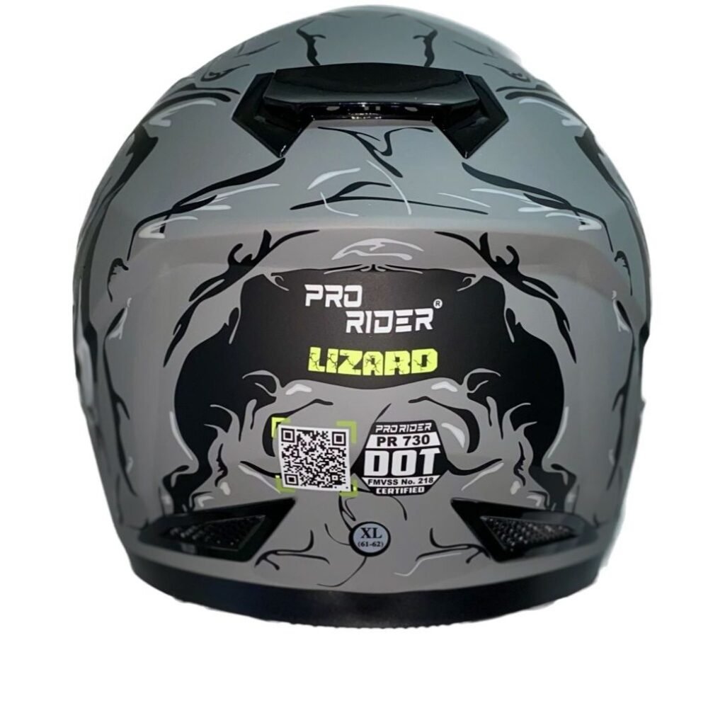 CASCO INTEGRAL PRO RIDER 730 LIZARD GRIS AMARILLO MATE – Cascos PB