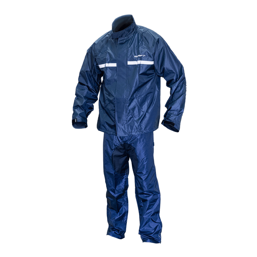 CONJUNTO IMPERMEABLE SHAFT 410XLITE AZUL – Cascos PB