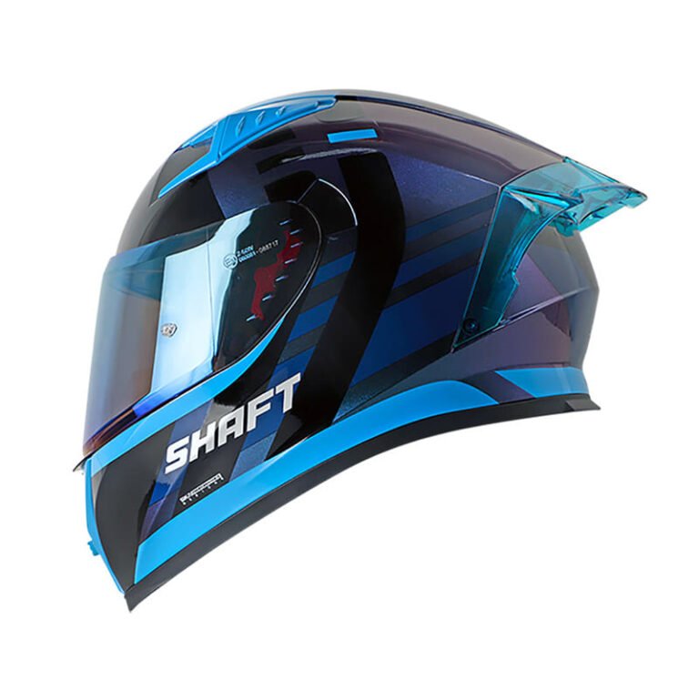 CASCO INTEGRAL SHAFT 526SP EVO SAMPLER CAMALEON AZUL VISOR IRIDIUM ...