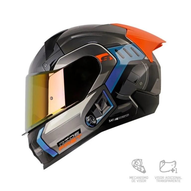 CASCO INTEGRAL SHAFT 560 EVO CHIEF AZUL METALIZADO – Cascos PB